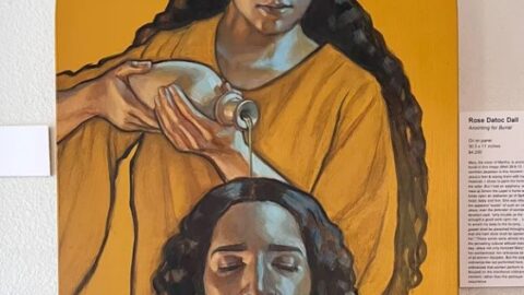 Anointing for Burial, Rose Datoc Dall (1970 – ) - Come Meet Jesus